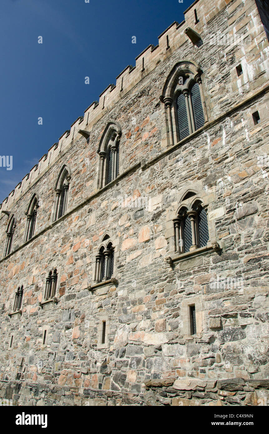 Norway, Bergen. Bergenhus Castle (aka Holmen) and fortress. UNESCO ...