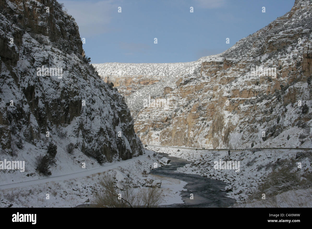 Winter valley hi-res stock photography and images - Alamy