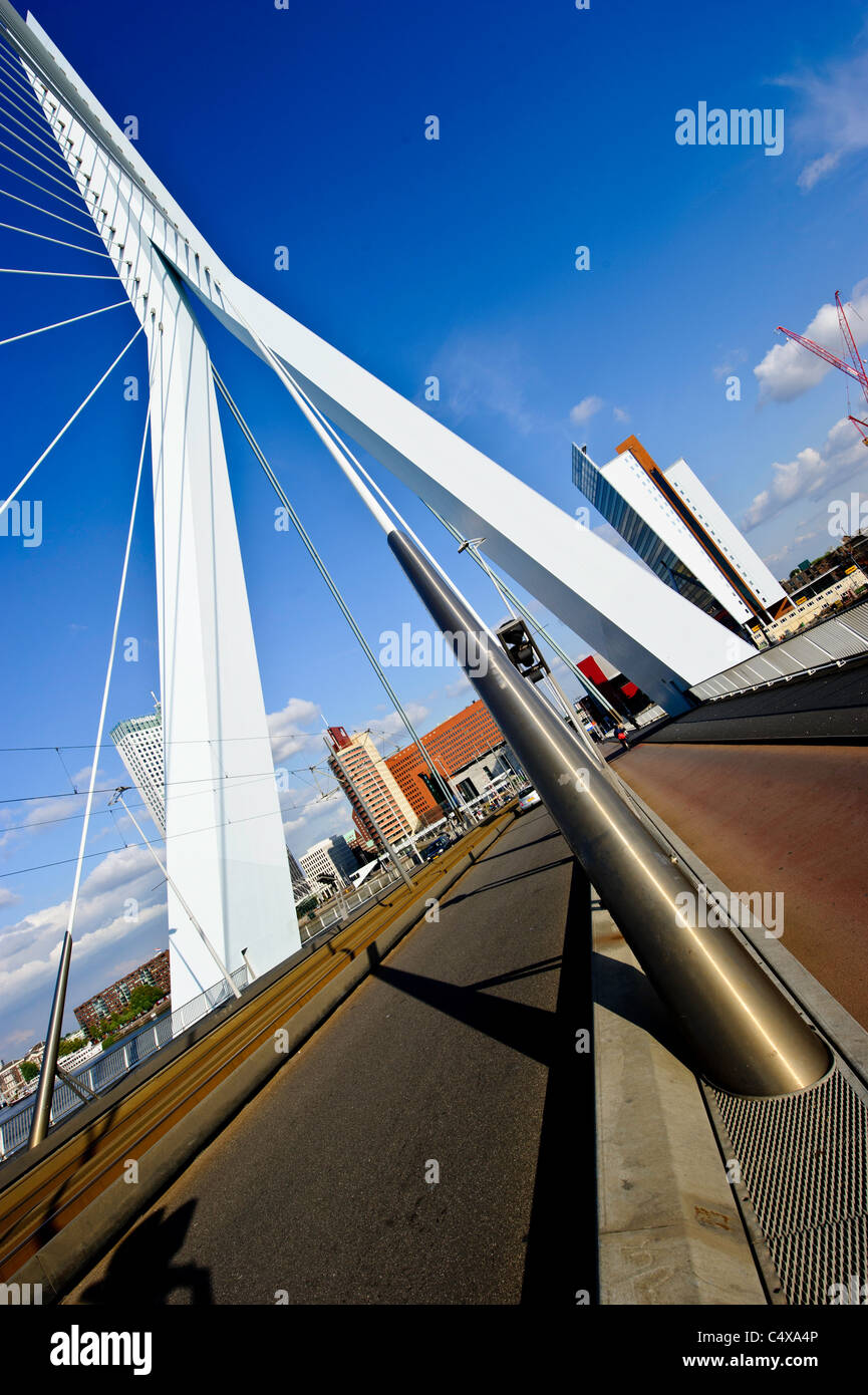Iconic erasmus bridge erasmusbrug hi-res stock photography and images - Alamy