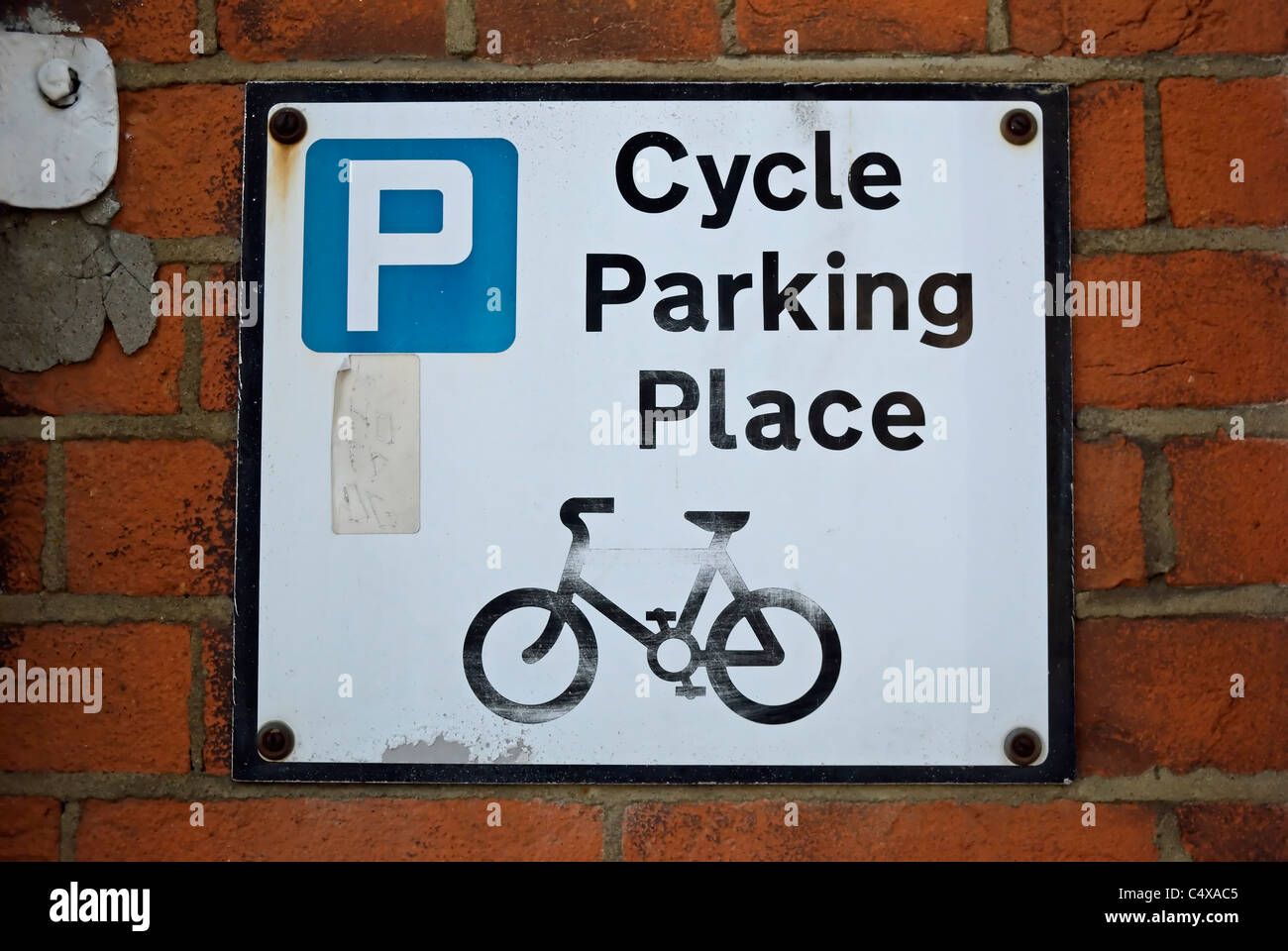 Cycle Parking Sign Signs High Resolution Stock Photography and Images ...