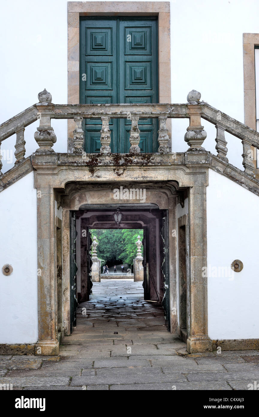The Mateus Palace (Solar de Mateus), near Vila Real, Portugal Stock ...