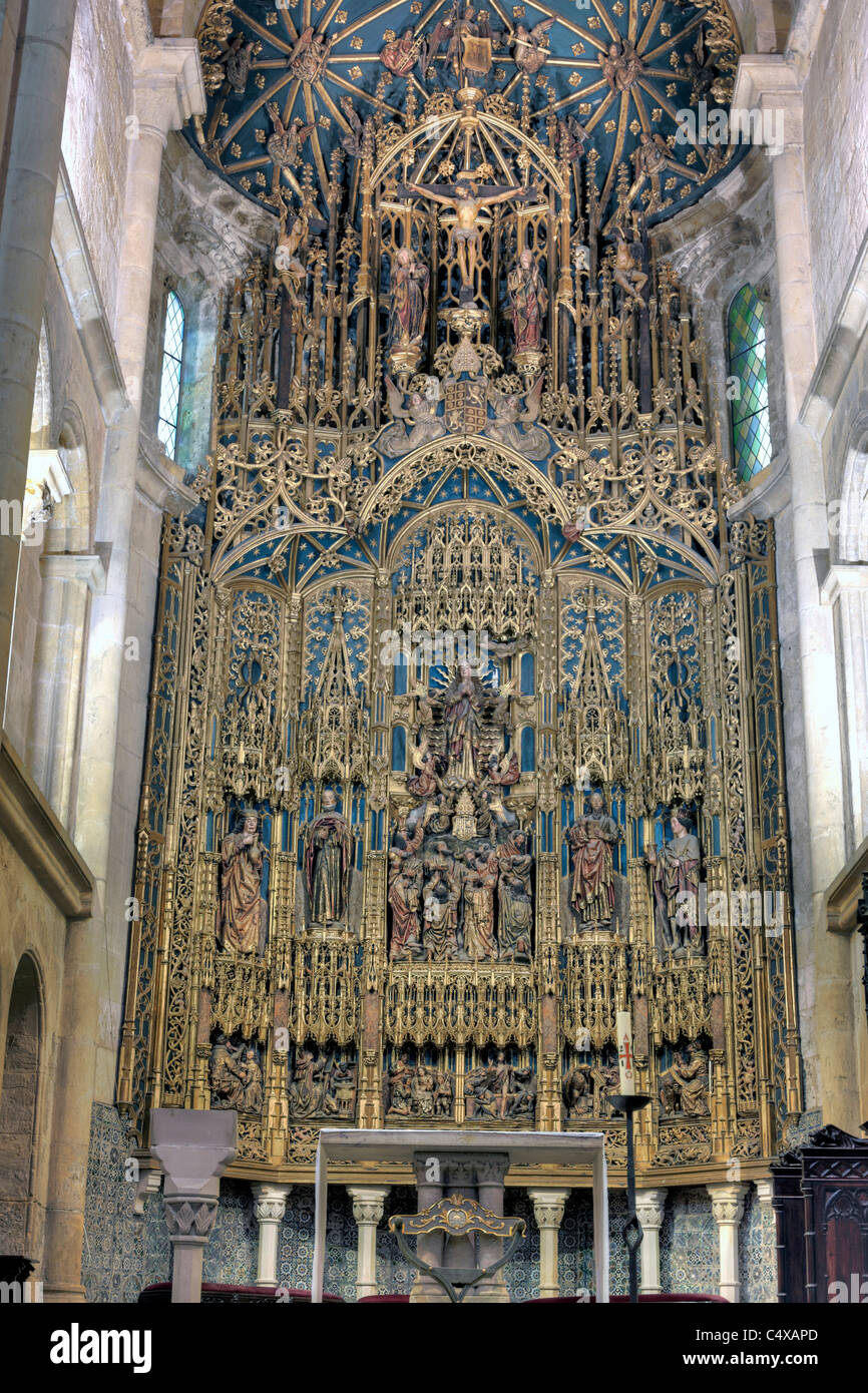 Old Cathedral of Coimbra (Se Velha de Coimbra), Coimbra, Portugal Stock ...