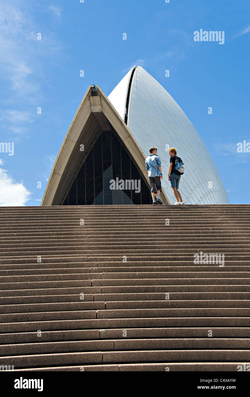 The Beautiful Architectural Curved Lines and Panels of The Sydney Opera ...