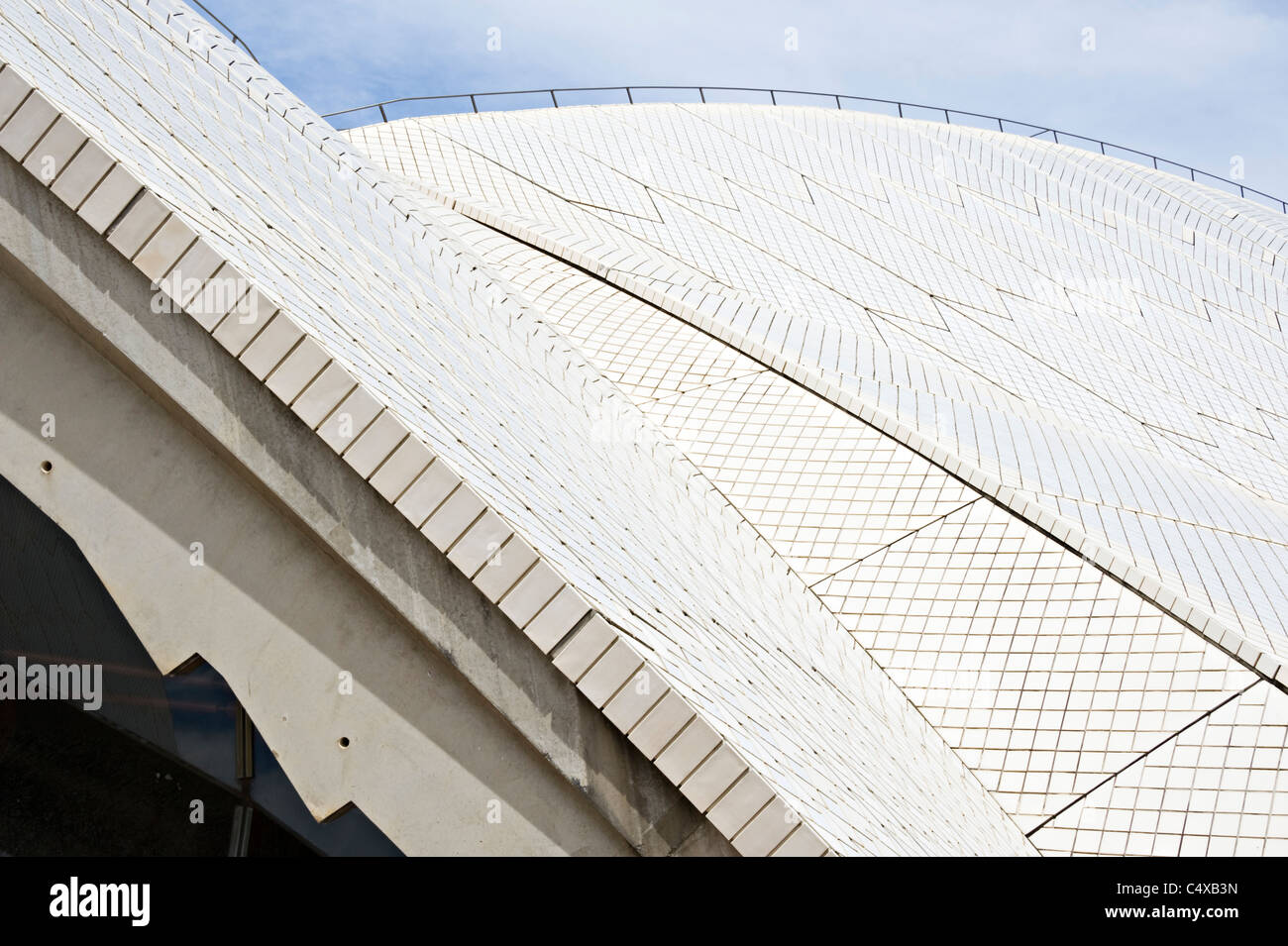 The Beautiful Architectural Curved Lines and Panels of The Sydney Opera ...