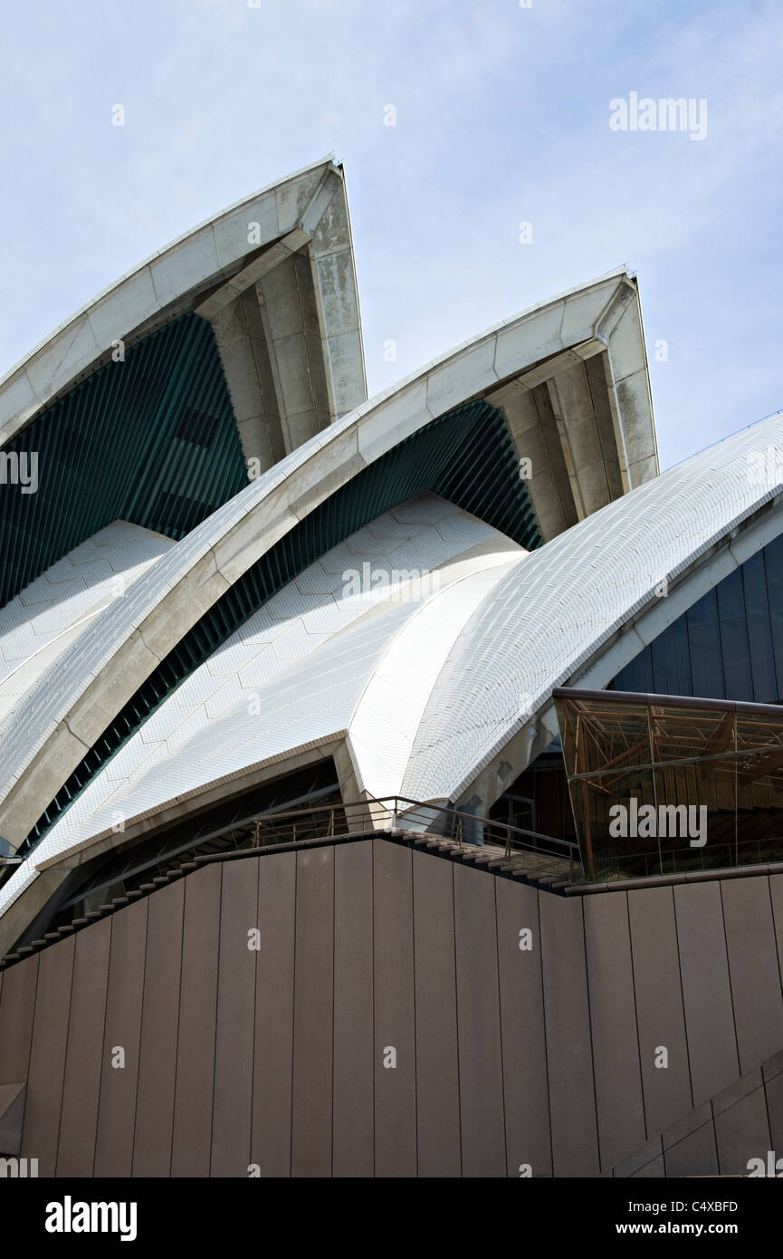 The Beautiful Architectural Curved Lines and Panels of The Sydney Opera ...