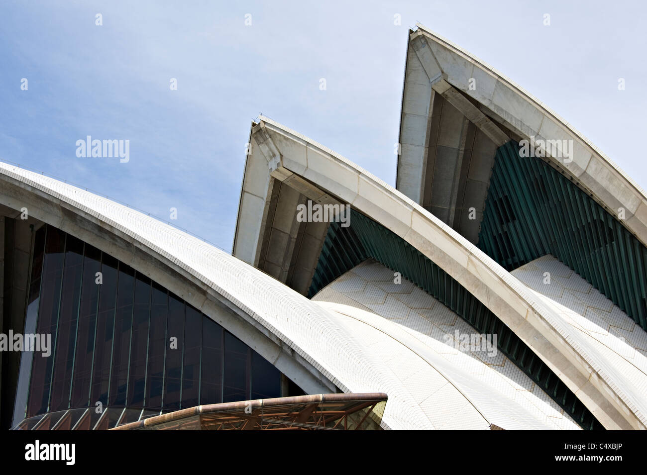 The Beautiful Architectural Curved Lines and Panels of The Sydney Opera ...