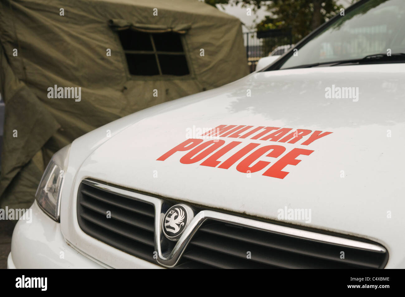 Military Police car Stock Photo - Alamy
