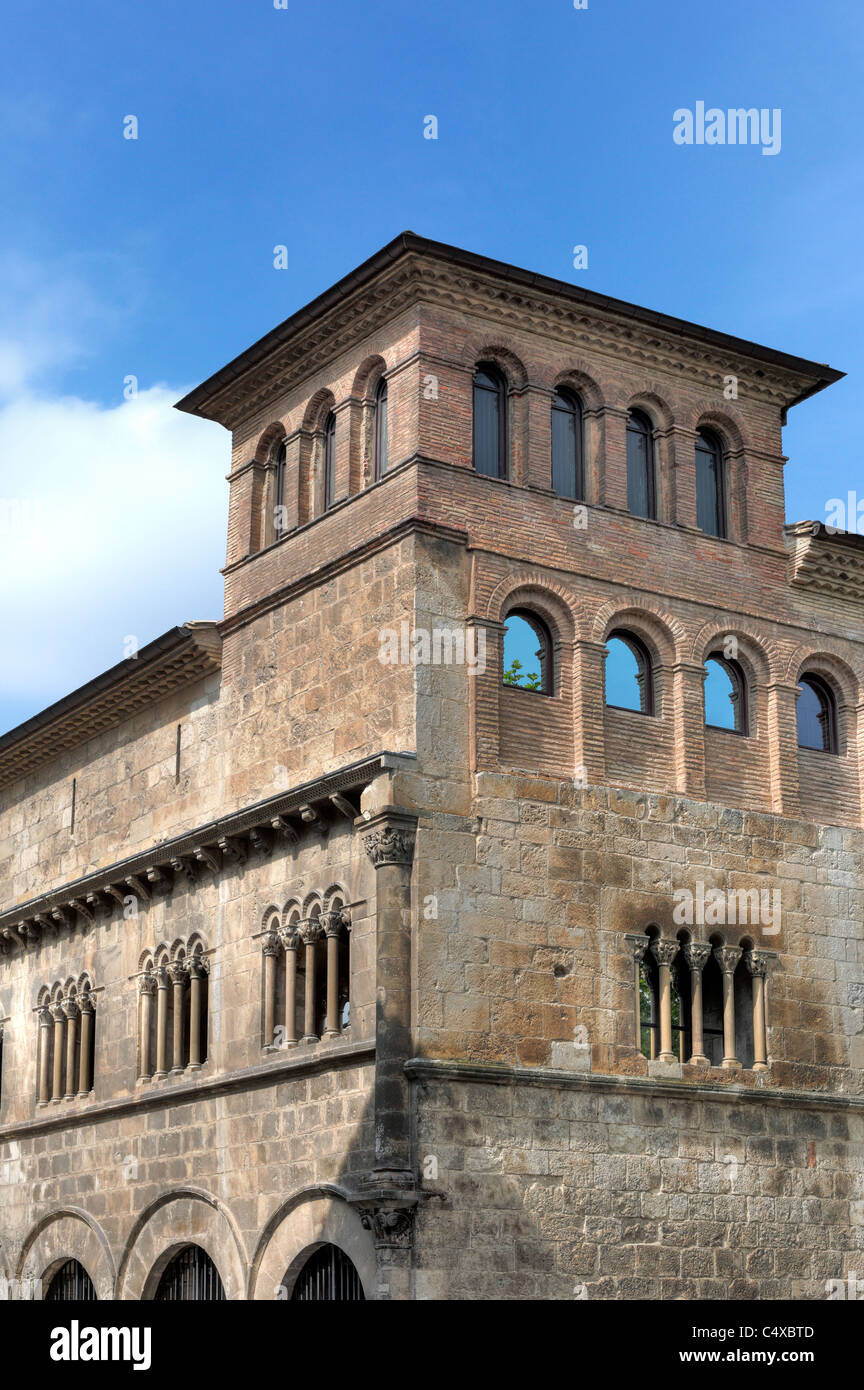 Palacio real (Royal palace), Estella-Lizarra, Navarra, Spain Stock ...