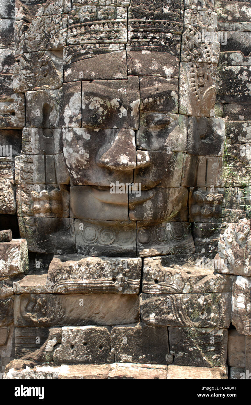 Temple of Bayon, Angkor, Wat, Cambodia Stock Photo - Alamy