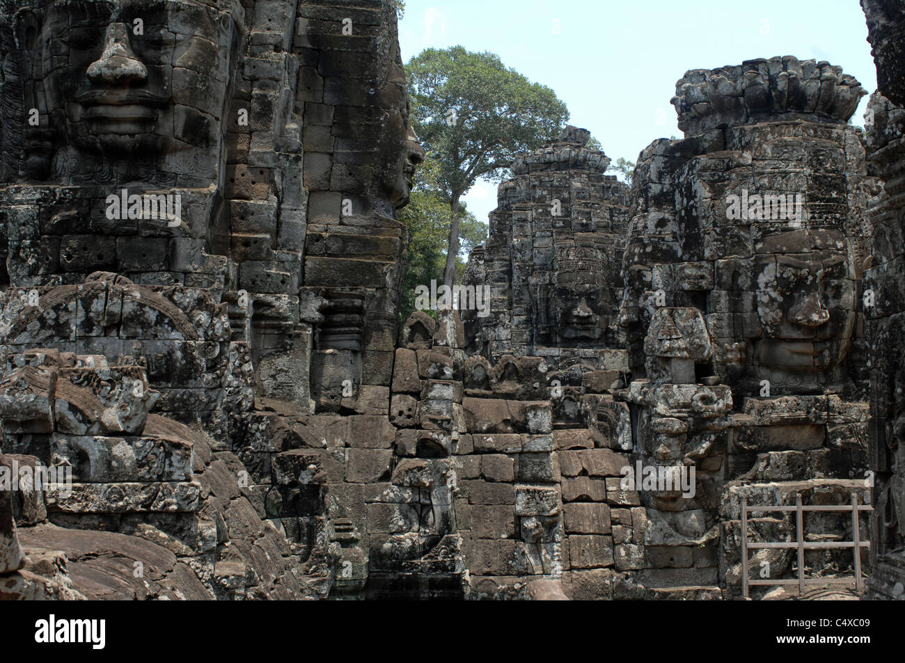 Angkor Temple Bayon, Cambodia, Asia Stock Photo - Alamy