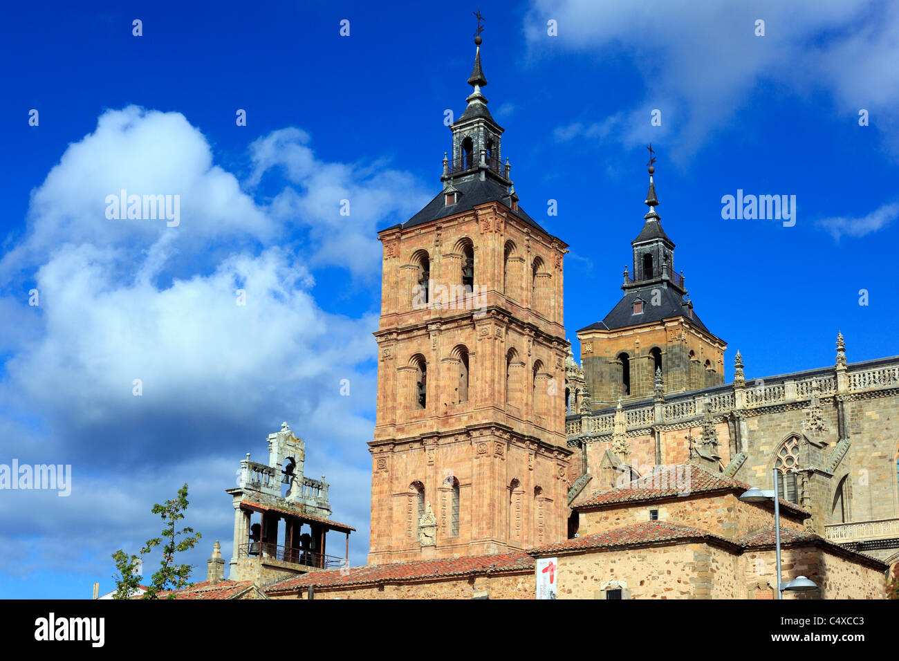 Catedral de Santa Maria de Astorga, Astorga, Leon, Spain Stock Photo ...