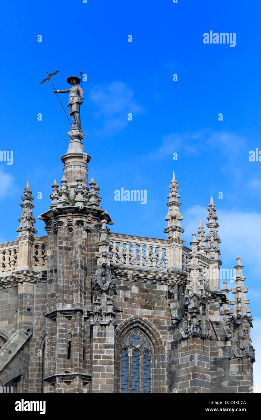 Episcopal Palace (1889-1913, by Antoni Gaudi), Astorga, Leon, Spain ...