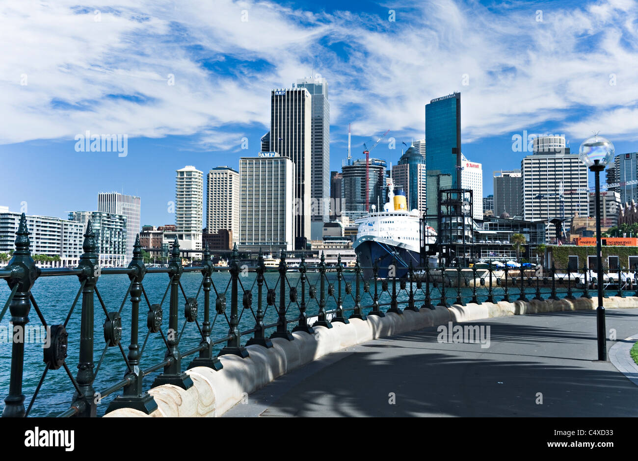 The Saga Ruby Cruise Ship berthed at the Ocean Passenger Terminal in ...