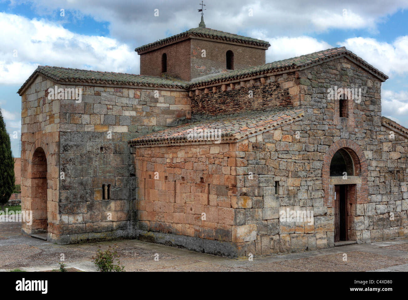 Visigothic church San Pedro de la Nave (7th century), Campillo, Zamora ...