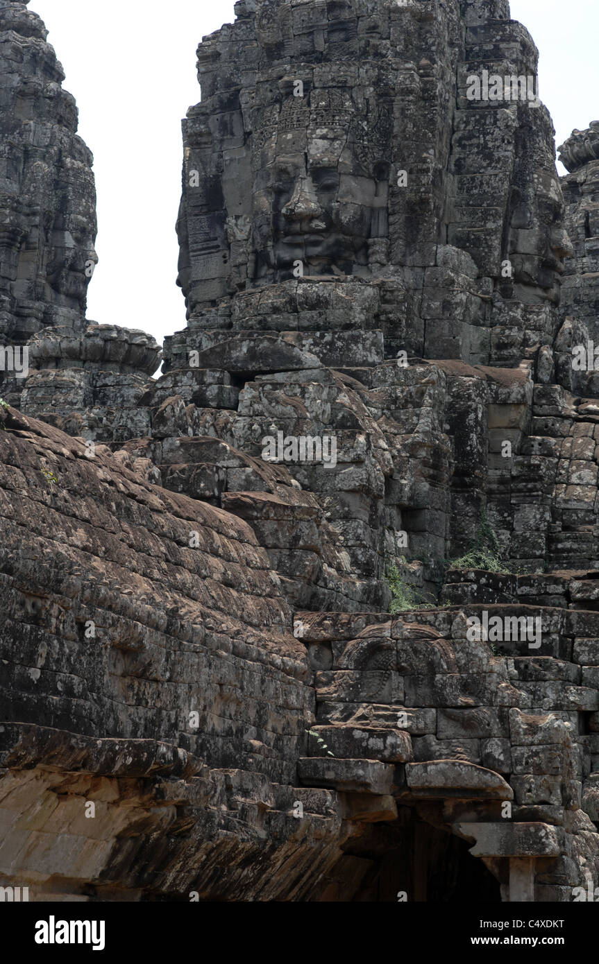 Temple of Bayon, Angkor, Wat, Cambodia Stock Photo - Alamy