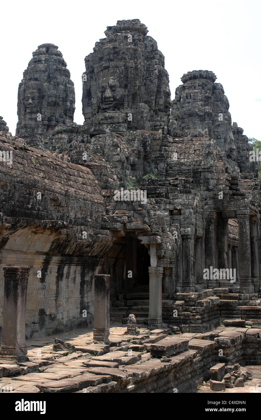 Temple of Bayon, Angkor, Wat, Cambodia Stock Photo - Alamy