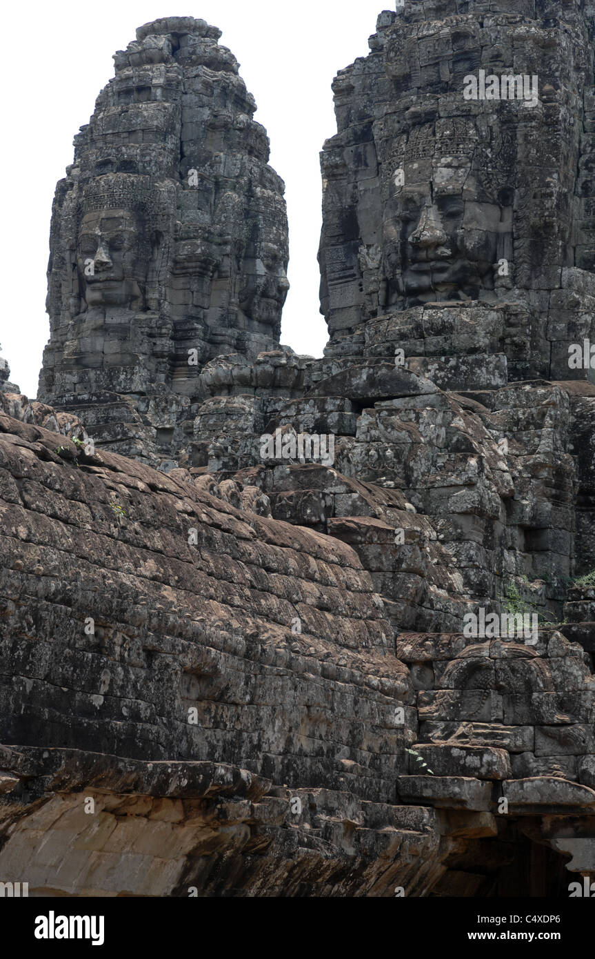 Temple of Bayon, Angkor, Wat, Cambodia Stock Photo - Alamy