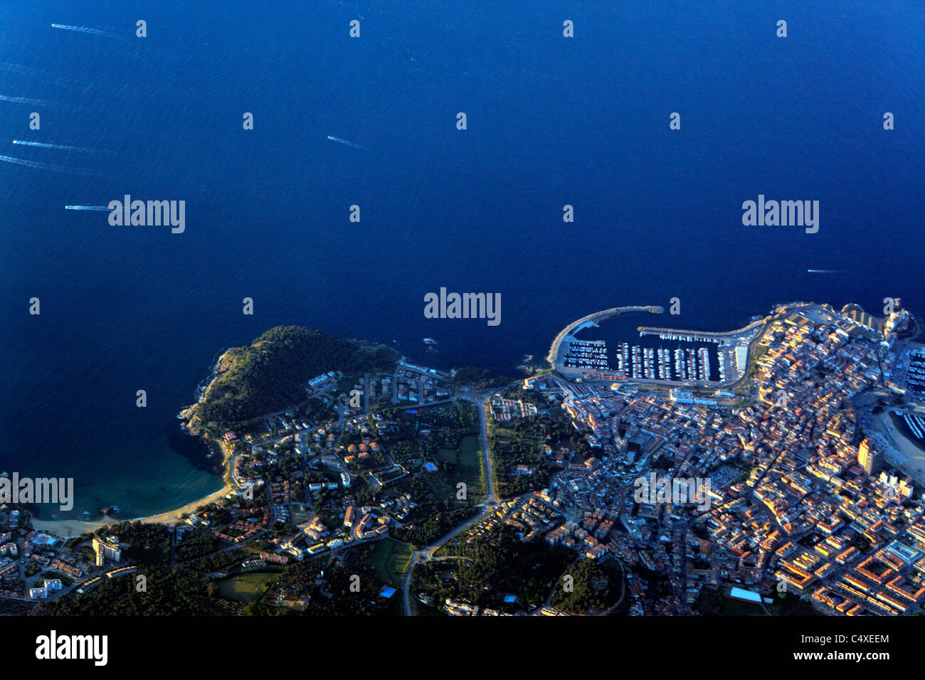 Spain from plane hi-res stock photography and images - Alamy