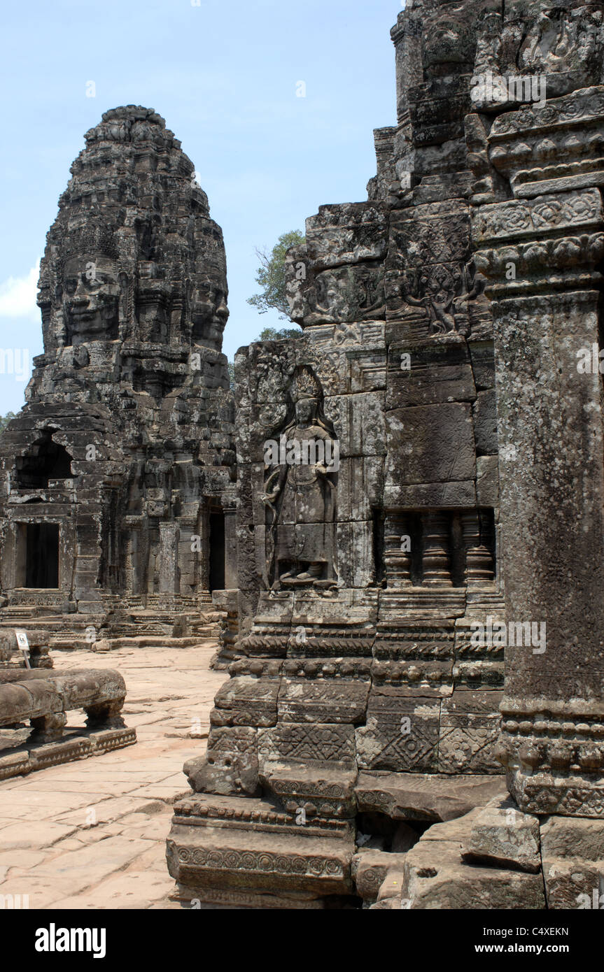Angkor Temple Bayon, Cambodia, Asia Stock Photo - Alamy