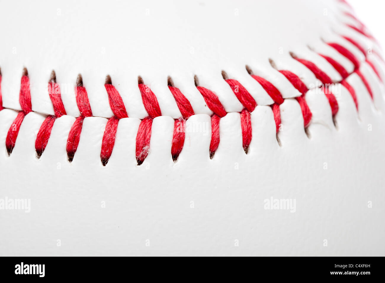 A clean white baseball against a white background Stock Photo - Alamy