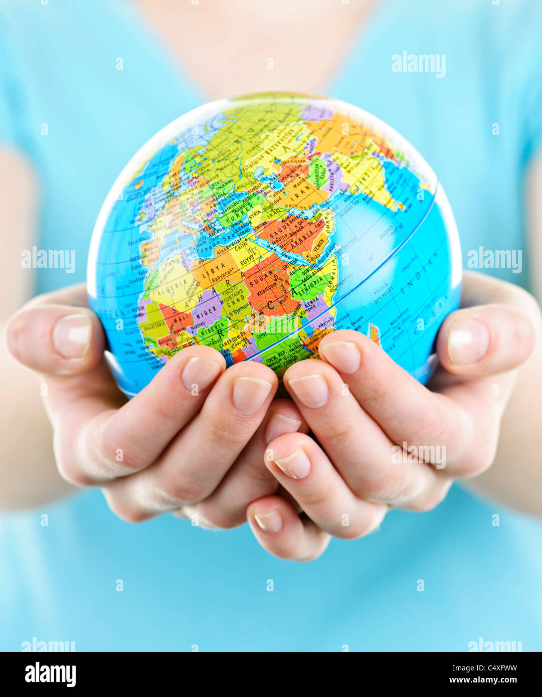 Globe details hi-res stock photography and images - Alamy