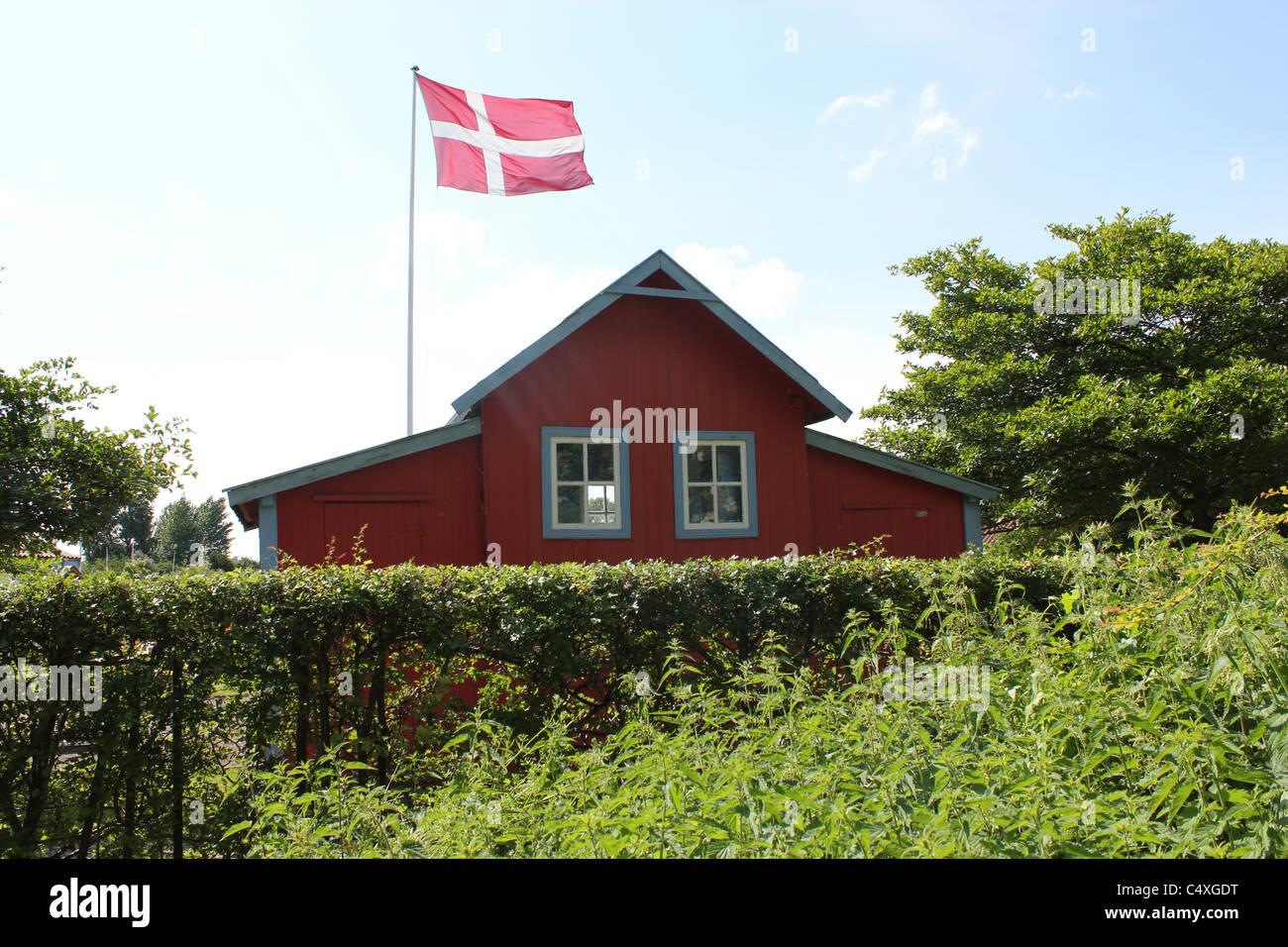 Danish traditional cottage hi-res stock photography and images - Alamy