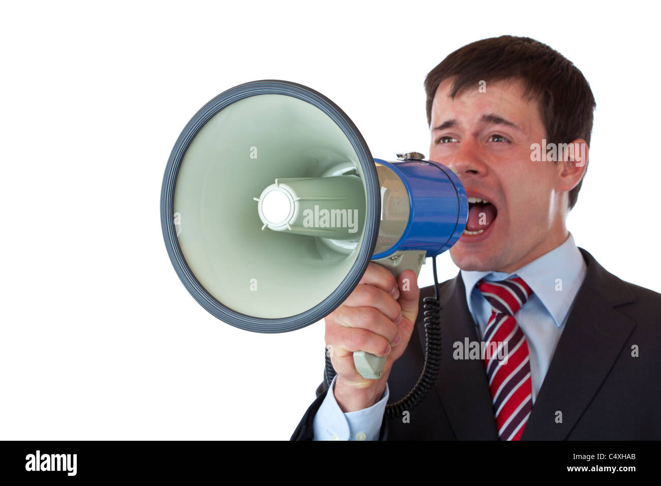 Loud speakers tie hi-res stock photography and images - Alamy