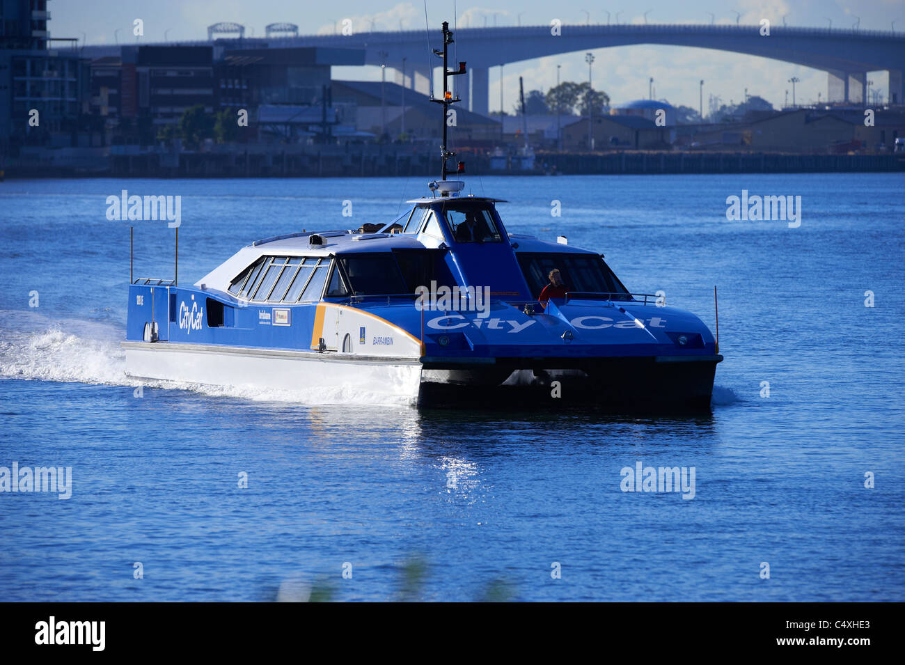 Brisbane Citycat ferry Queensland Australia Stock Photo - Alamy