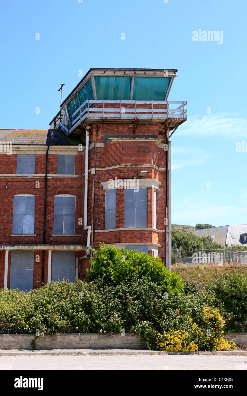 The old Control Tower is all that is left from the Navy's presence on ...