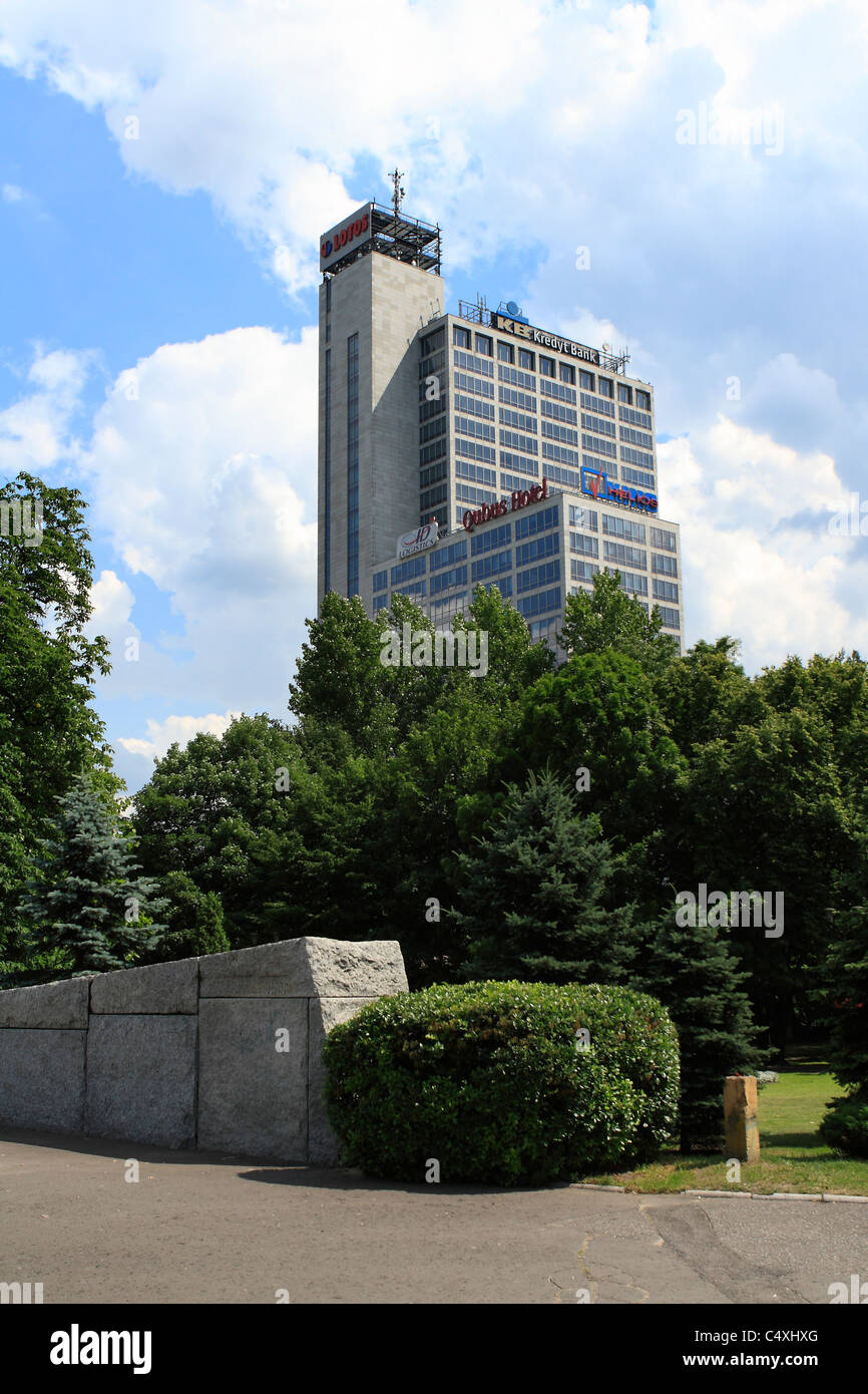 Skyscraper in downtown of Katowice city, Poland Stock Photo - Alamy