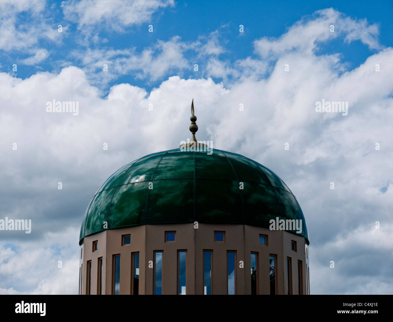 Oldham Central Mosque, Oldham, Lancashire, England, UK Stock Photo - Alamy
