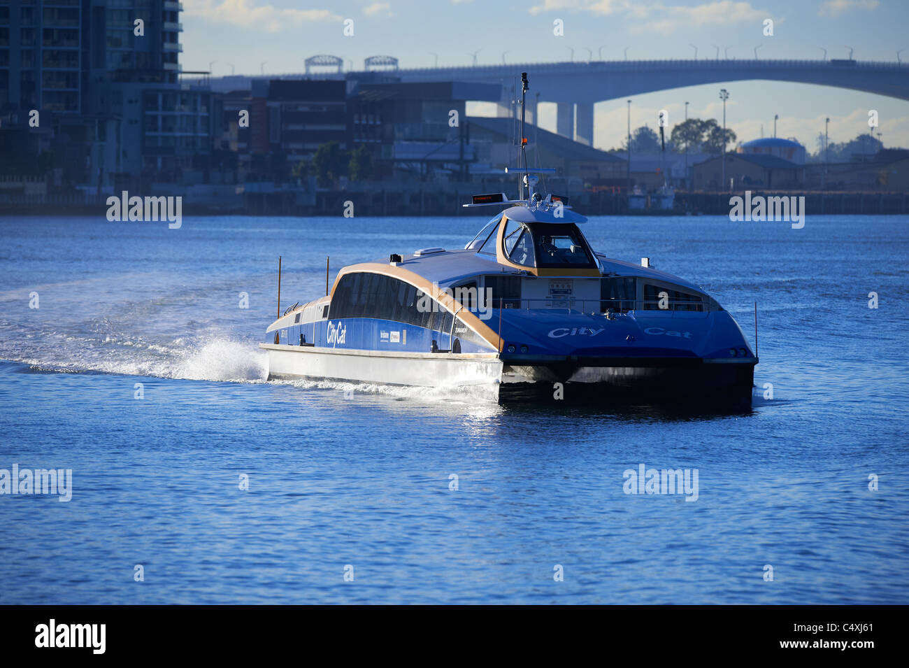 Brisbane Citycat ferry Queensland Australia Stock Photo - Alamy