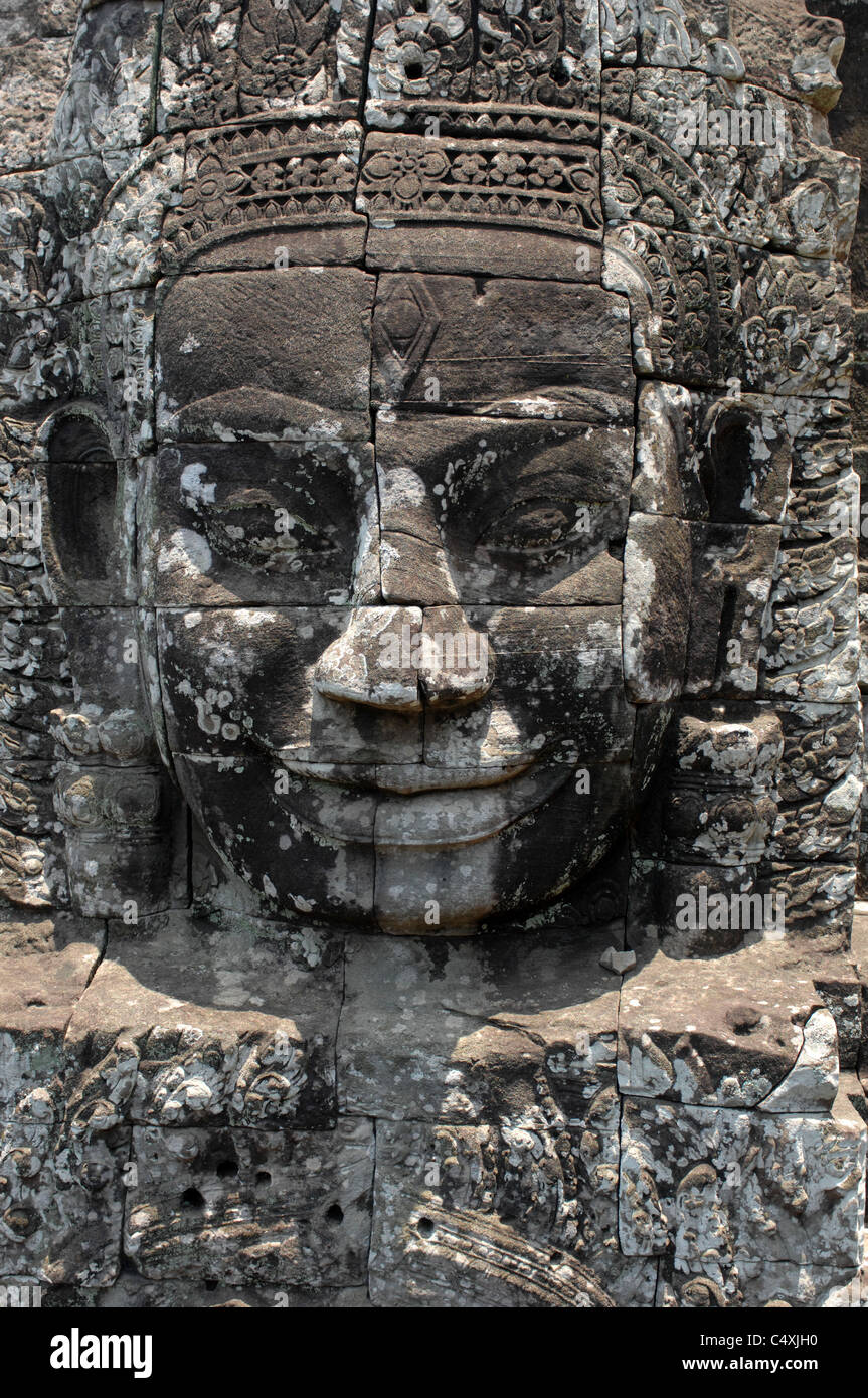 Temple of Bayon, Angkor, Wat, Cambodia Stock Photo - Alamy
