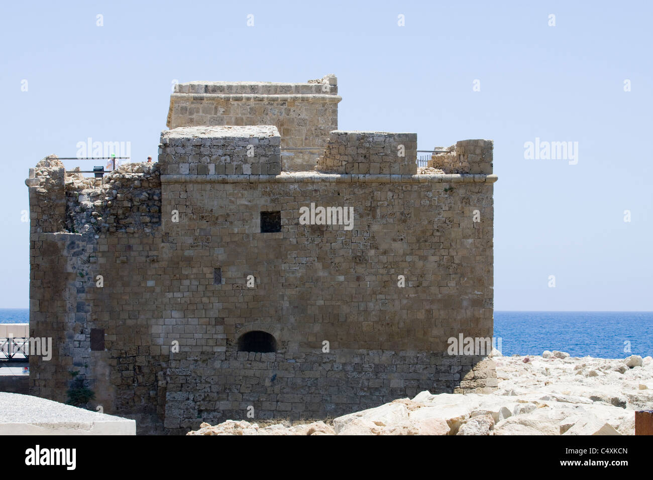 Paphos Castle (Fort) Pafos Cyprus Stock Photo - Alamy