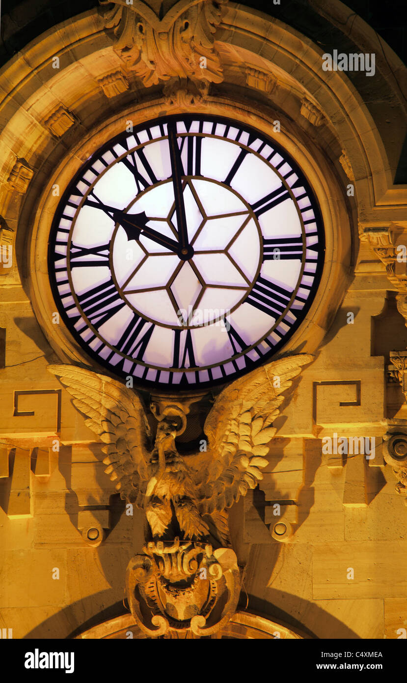 Clock Tower Pachuca Hidalgo Mexico Stock Photo - Alamy
