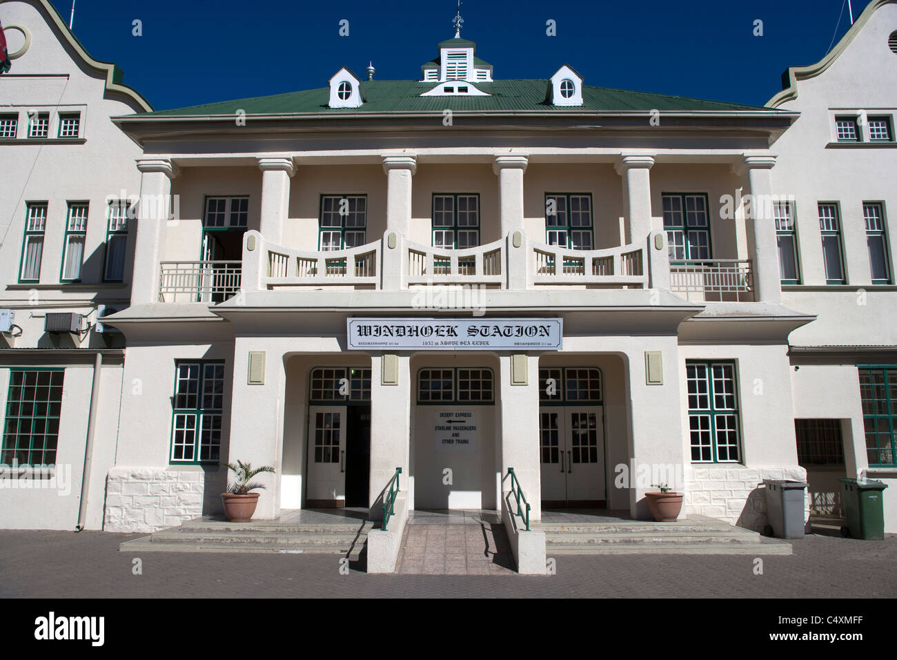 Windhoek Railway Station Namibia Stock Photo - Alamy