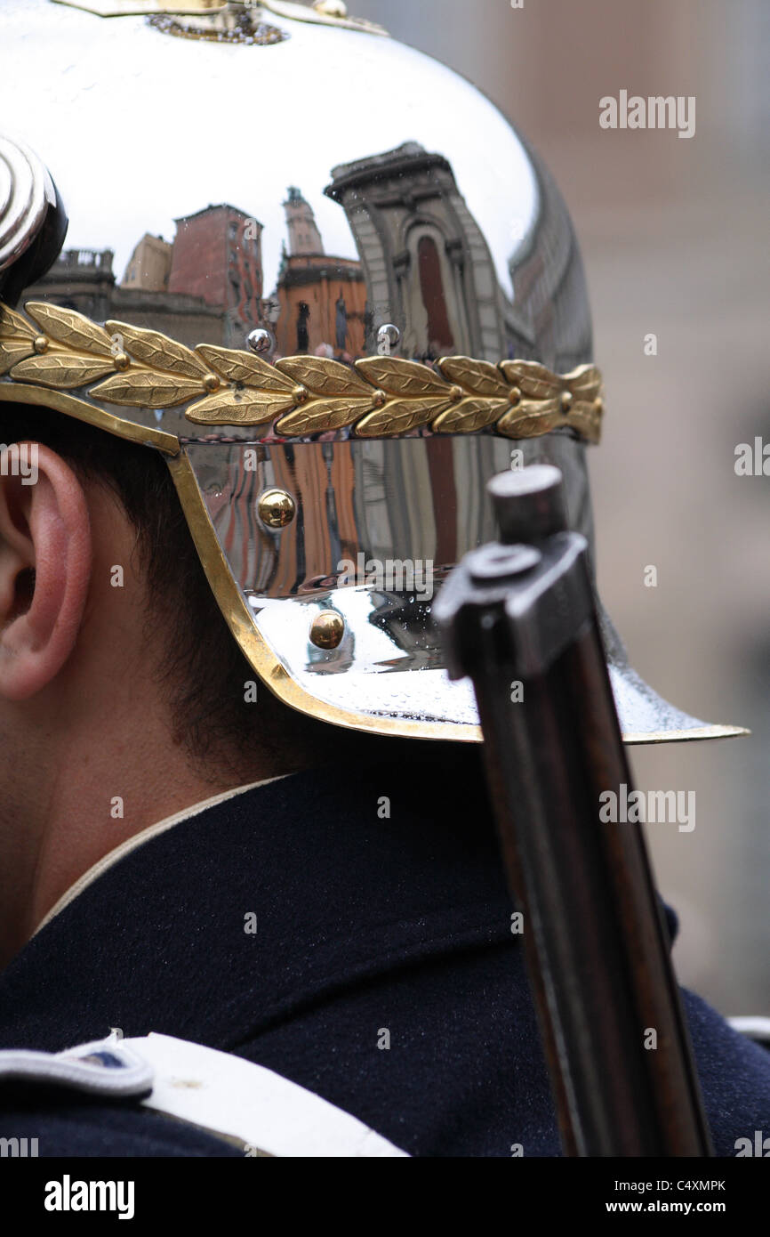 Helmet reflection hi-res stock photography and images - Alamy