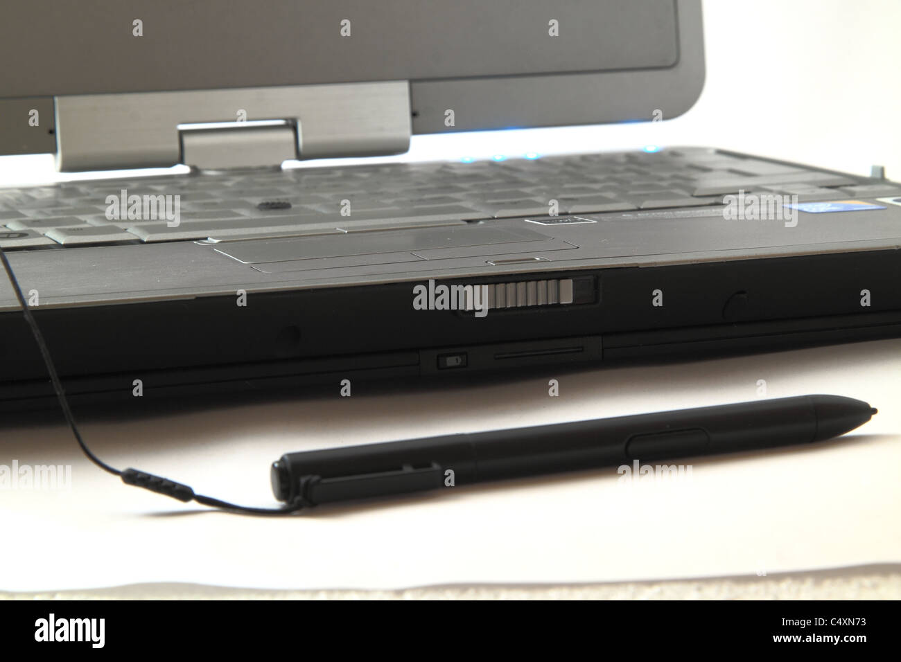 Silver pen tablet hi-res stock photography and images - Alamy