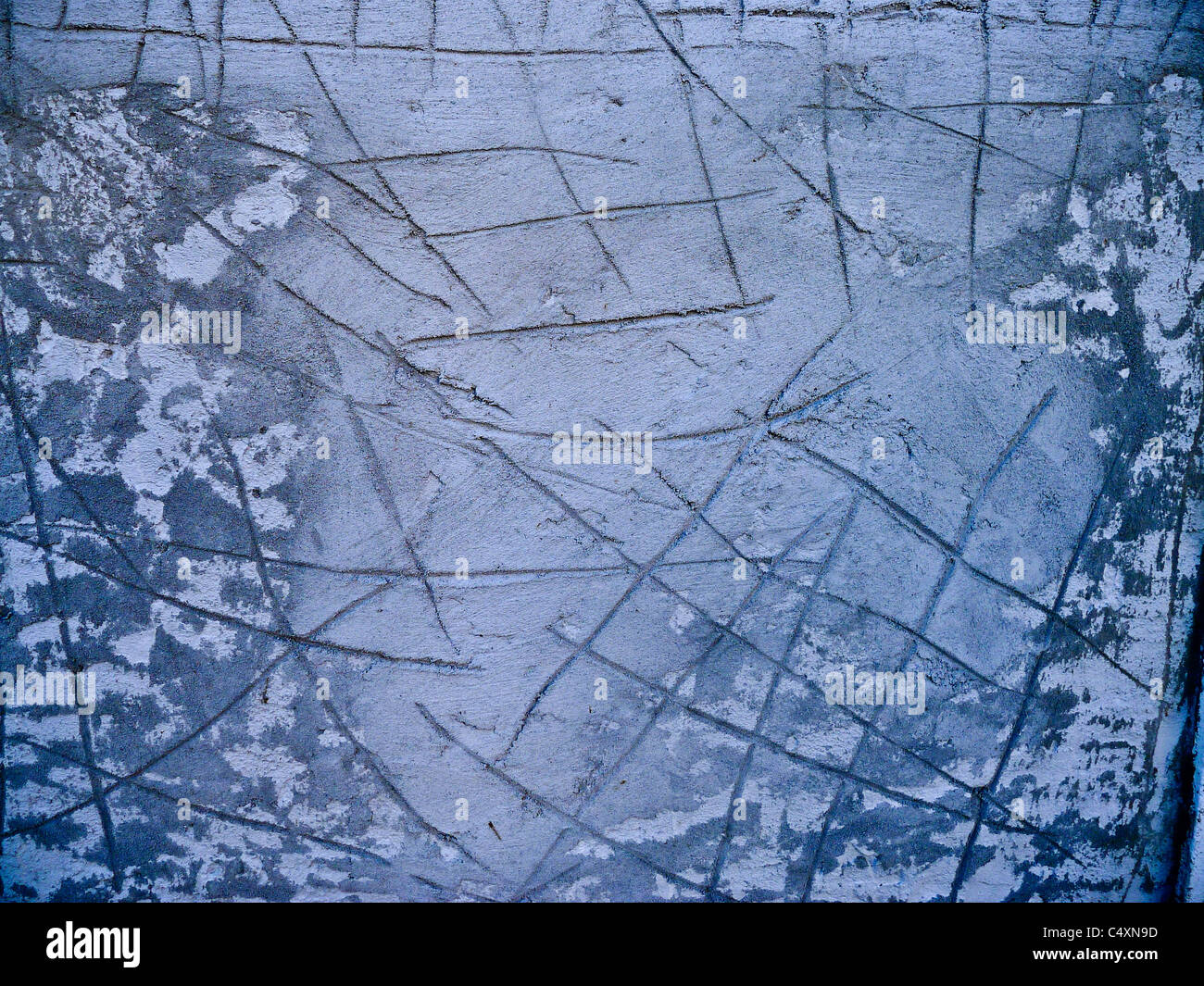 Scratched texture in cement Stock Photo - Alamy