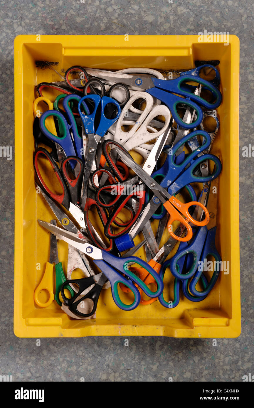 Scissor box hi-res stock photography and images - Alamy