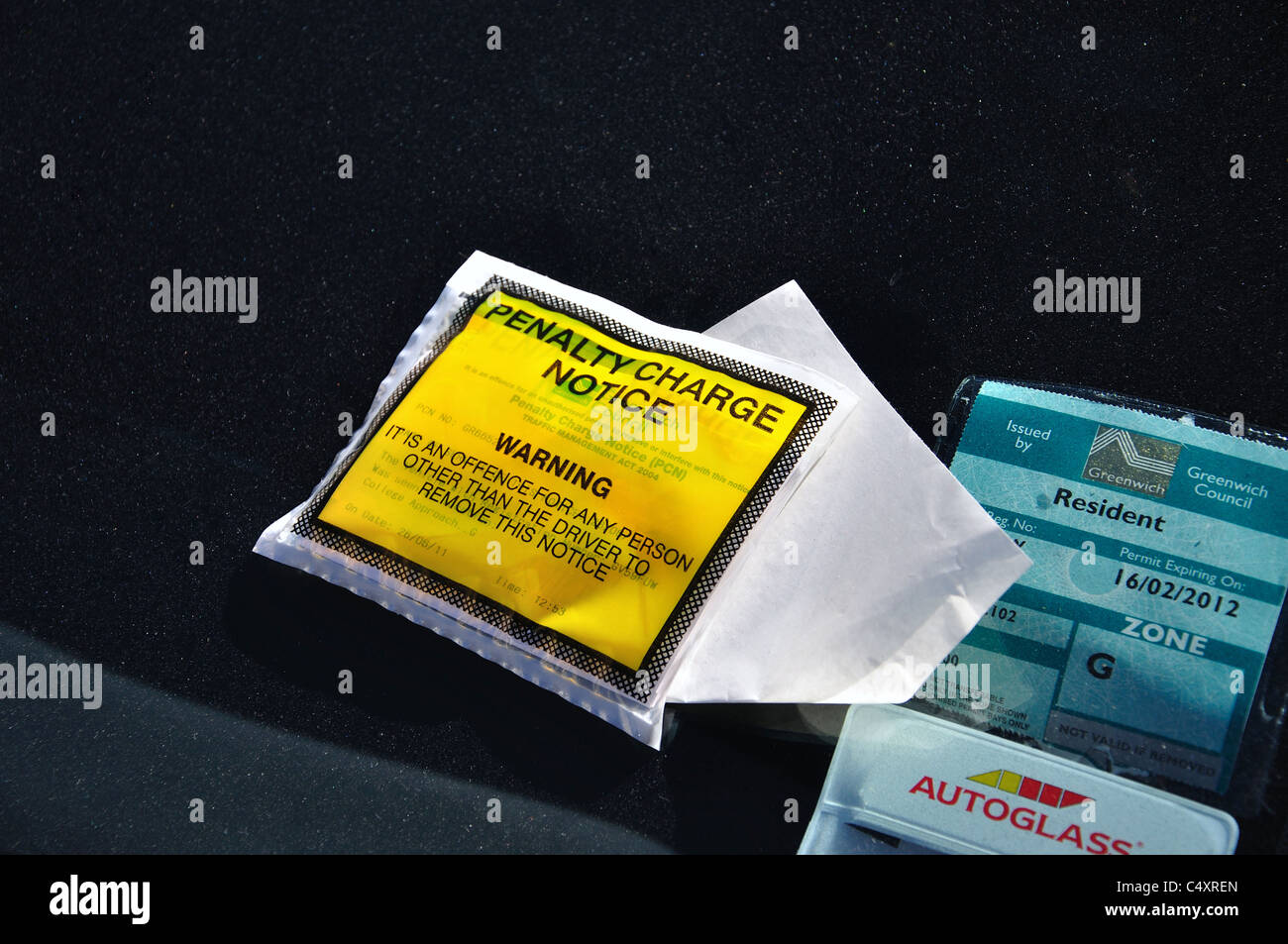 Parking ticket london hi-res stock photography and images - Alamy