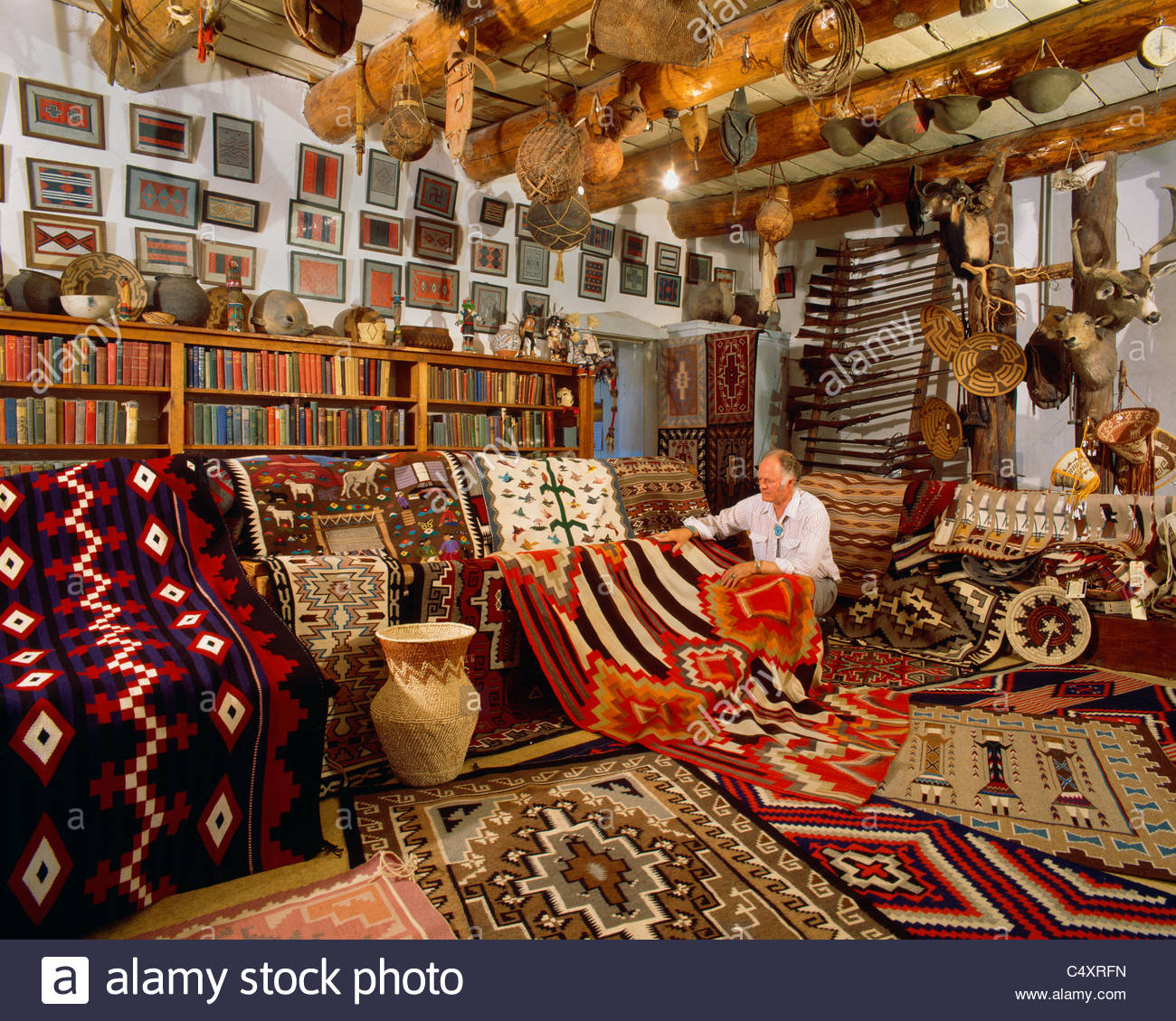 Native American Indian And Trader High Resolution Stock Photography and ...