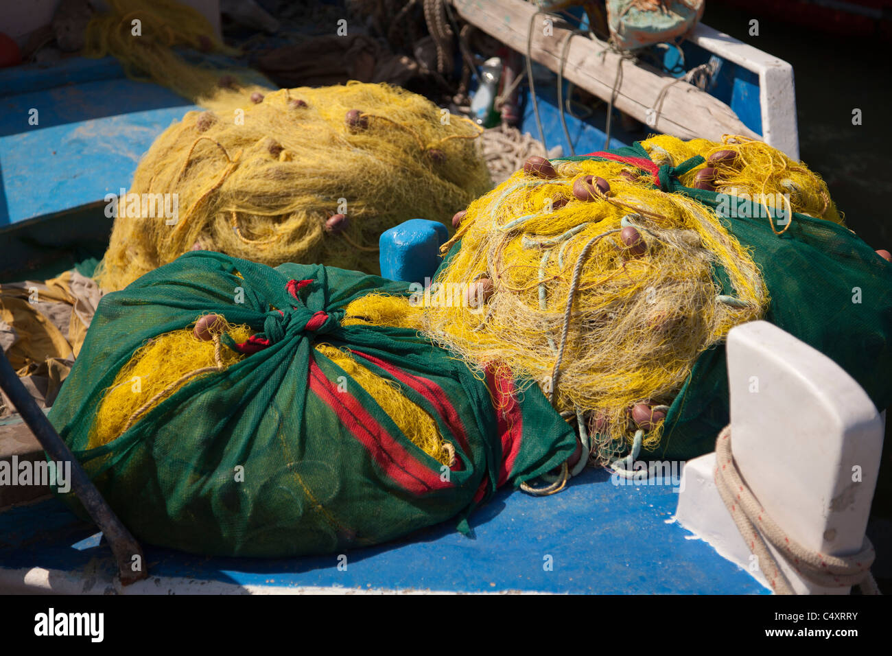 Fishing boats nets tackle hi-res stock photography and images - Alamy