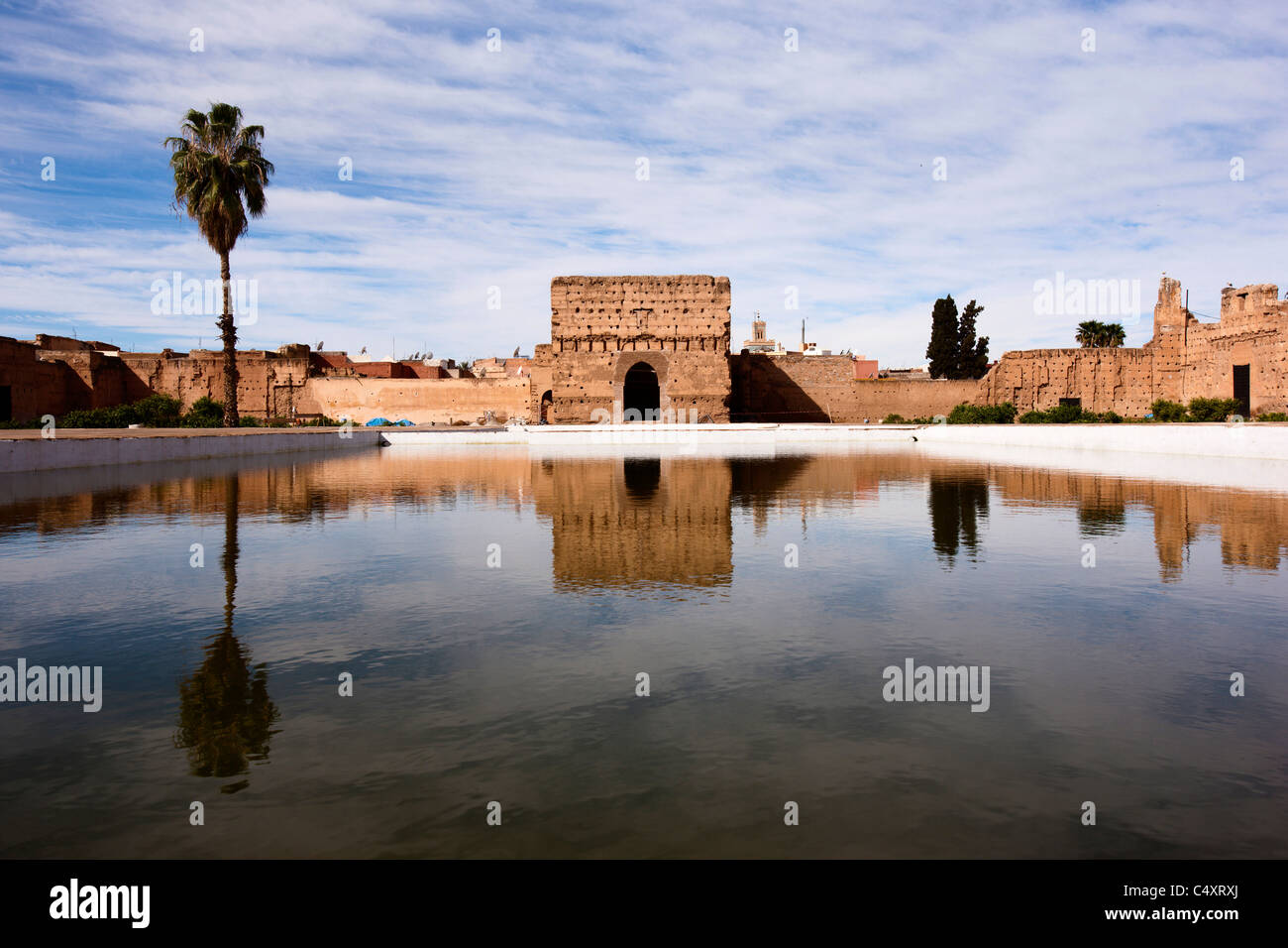 Badii palace marrakech hi-res stock photography and images - Alamy