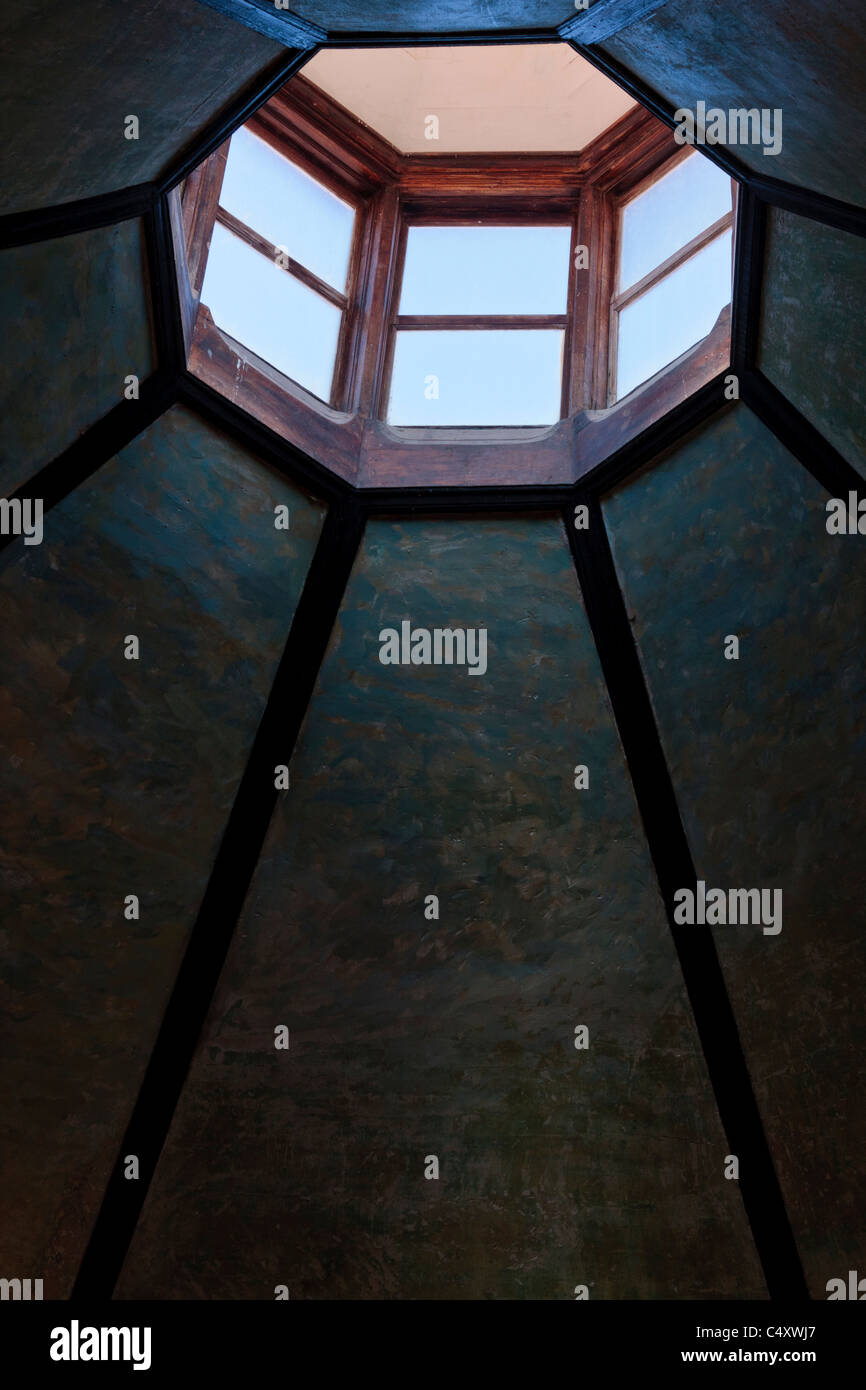 Octagonal domed cieling and skylight in the church and convent of San ...