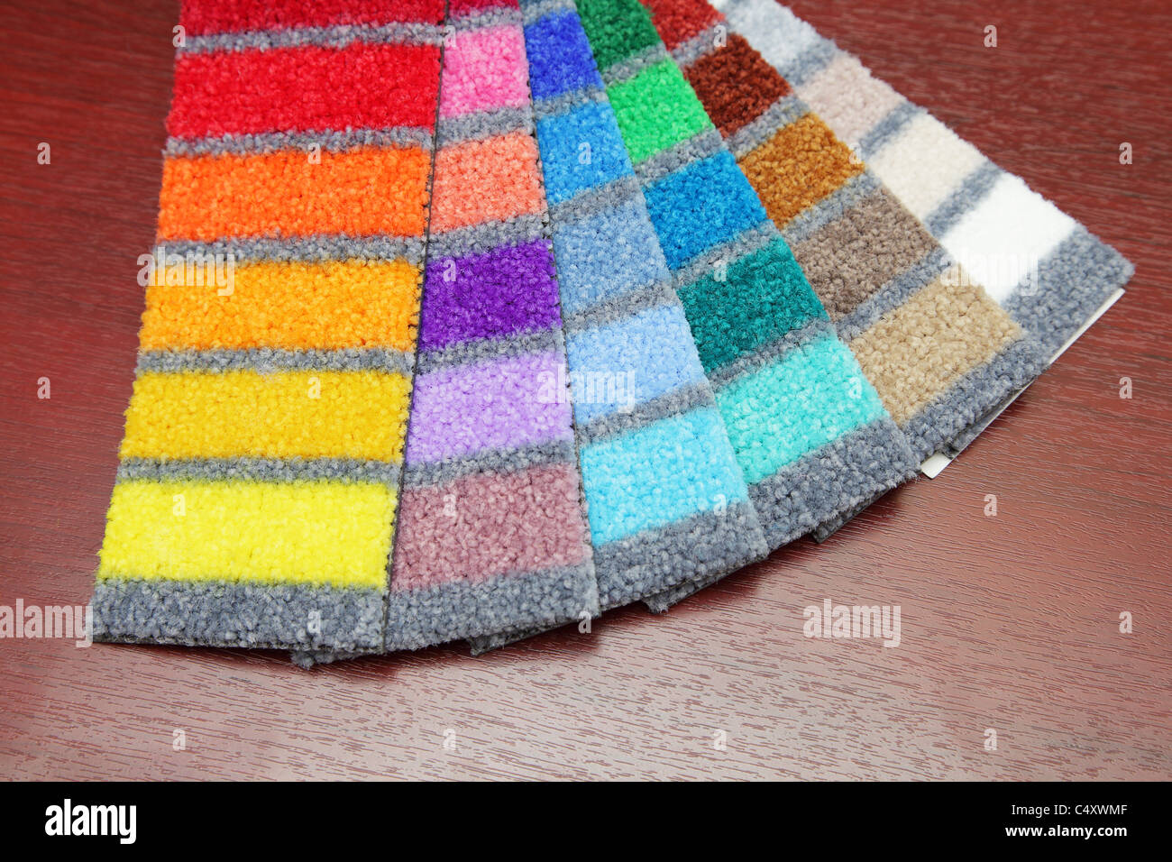 Fabric sample on a table hi-res stock photography and images - Alamy