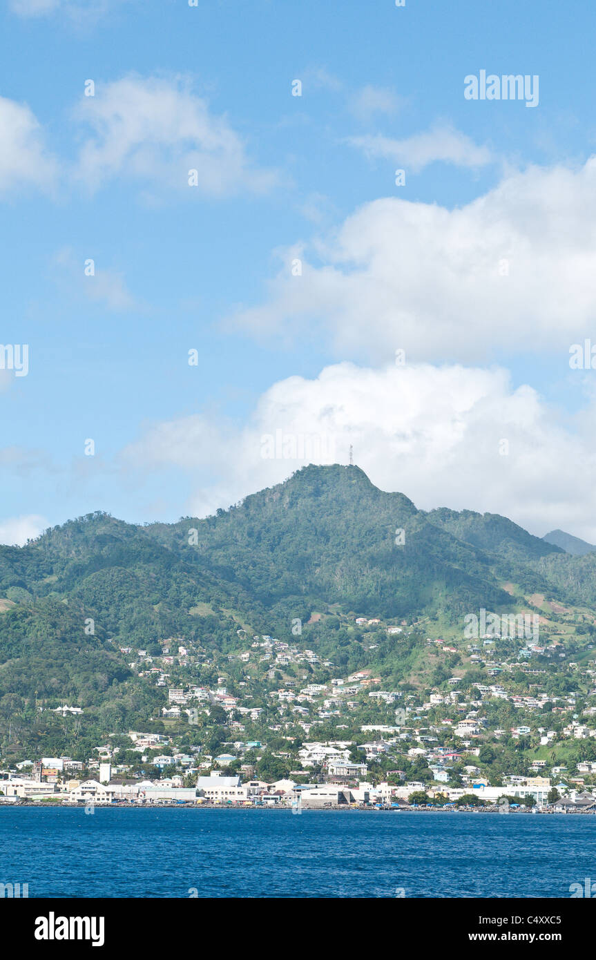 Kingstown harbour capital of St Vincent and the Grenadines Stock Photo ...