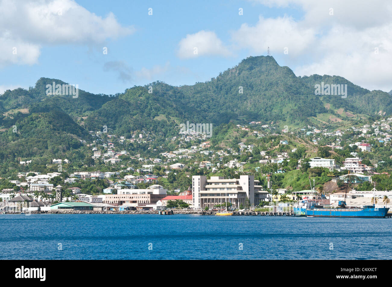Kingstown harbour st vincent grenadines hi-res stock photography and ...