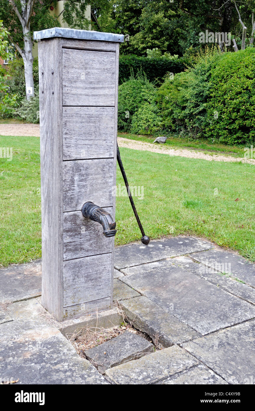 Village pump at Braughing Hertfordshire England UK Stock Photo - Alamy