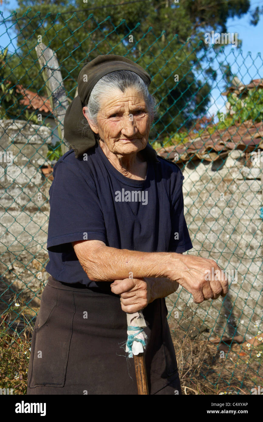 Elderly portuguese woman hi-res stock photography and images - Alamy